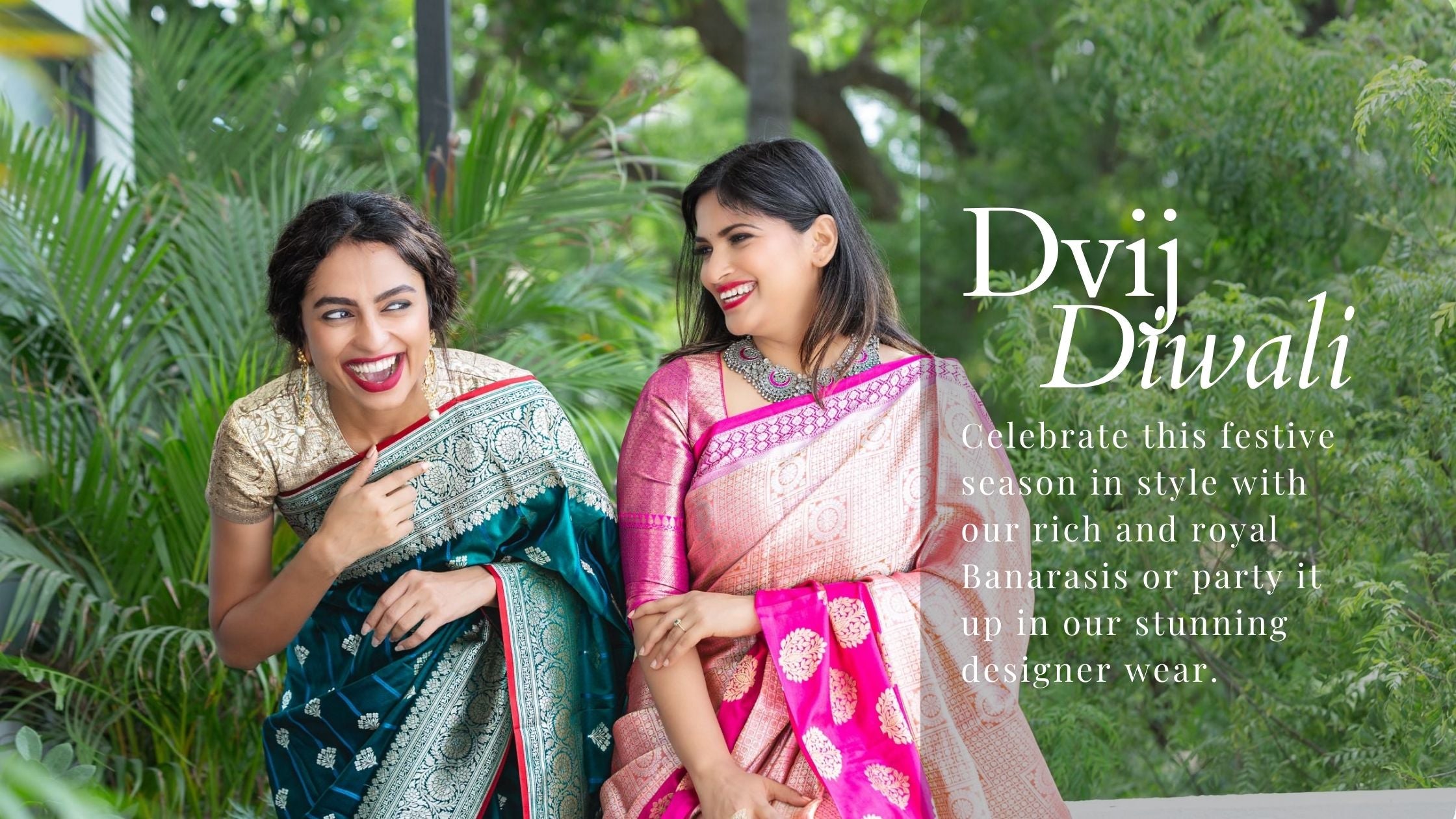 Dvij Story | Bold and Unique Sarees